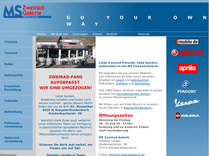 MS Zweirad-Galerie in Kreuztal - Motorradhändler